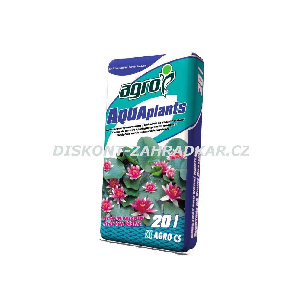 AGRO Substrát pro vodní rostliny 20l :: Diskont-zahrádkář