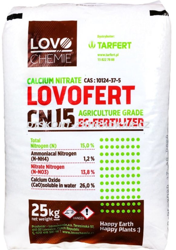 Ledek vápenatý 25kg :: Diskont-zahrádkář